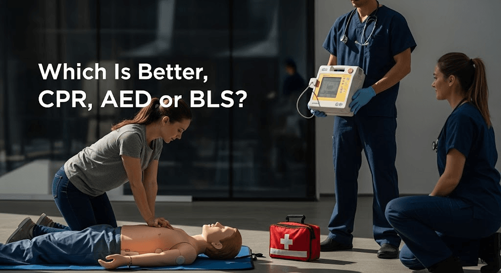 CPR, AED or BLS – Choose Right | CPR Training Niagara Falls